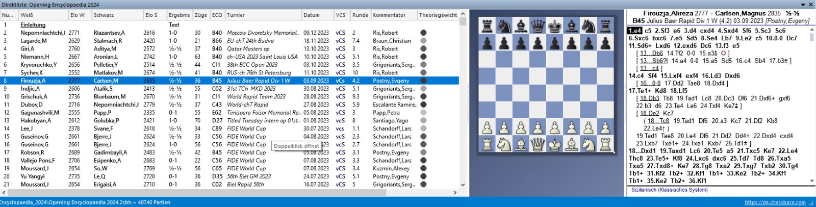 ChessBase 18 – Einsteigertipps Teil 7: Datenbank richtig organisieren! | ChessBase